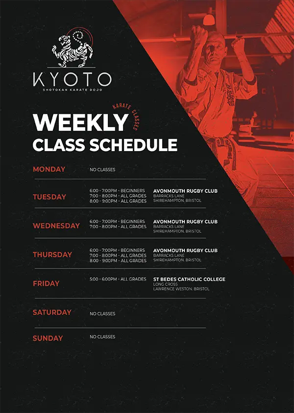 Class timetable